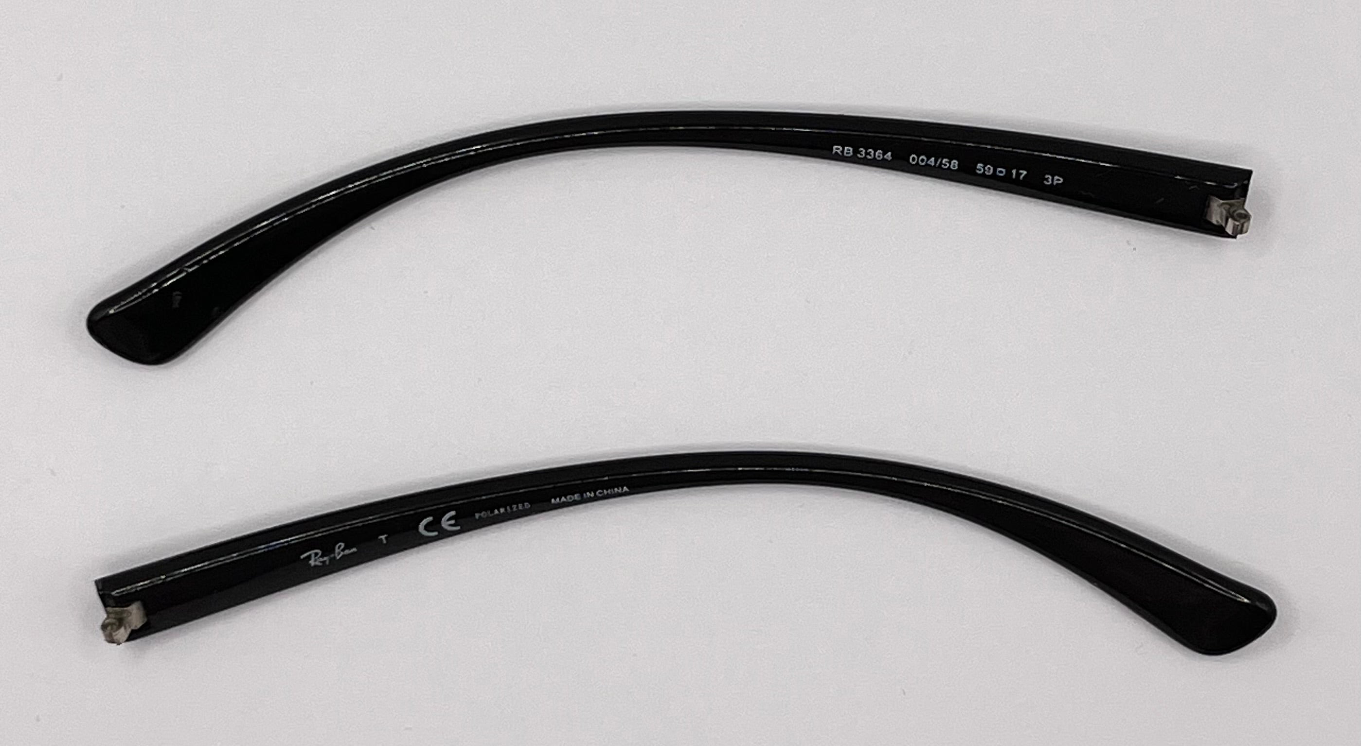 Ray Ban 3364 Both Temples Black – EyewearPart