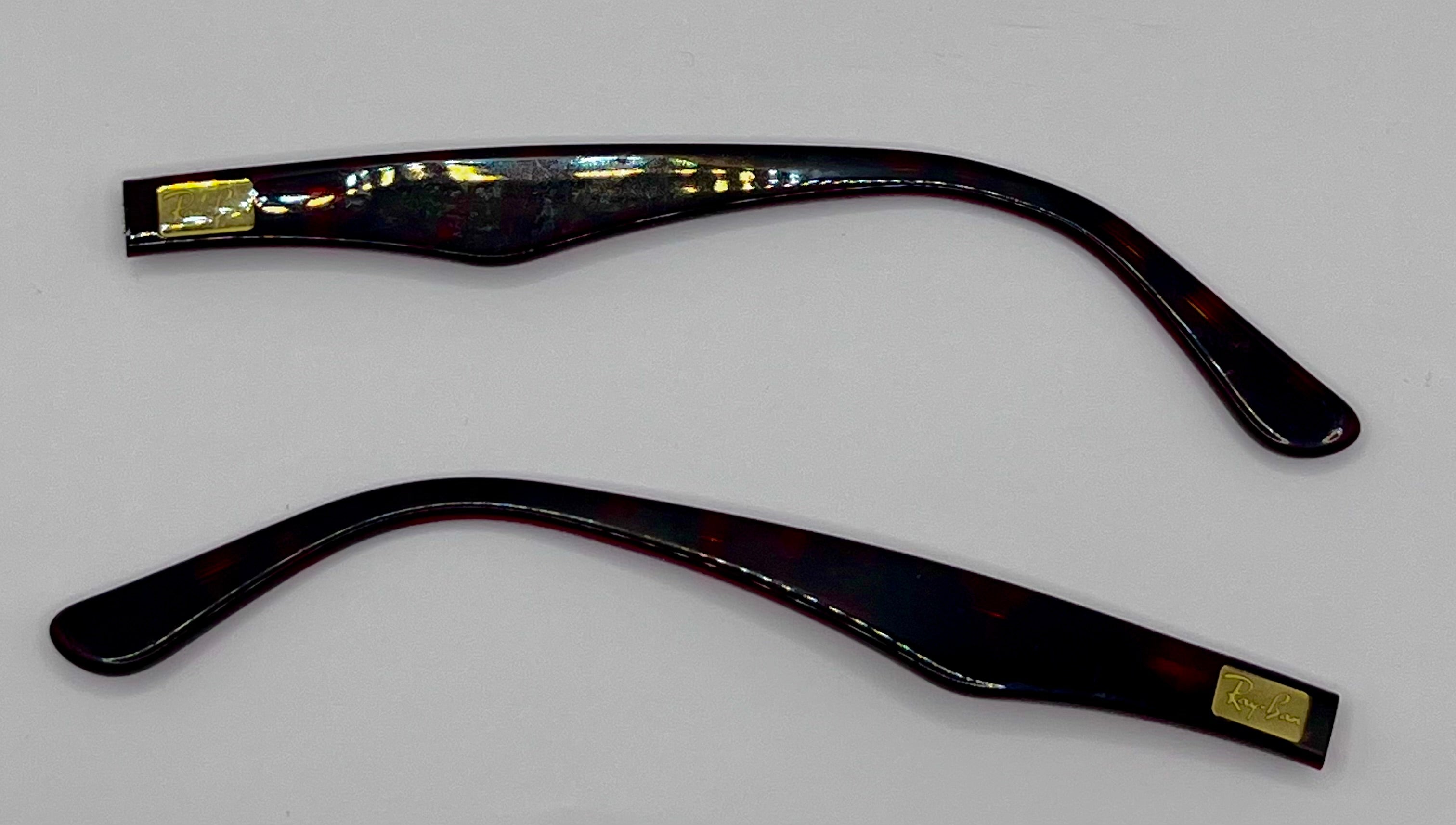 Ray Ban 5206 Both Temples Black/red – EyewearPart